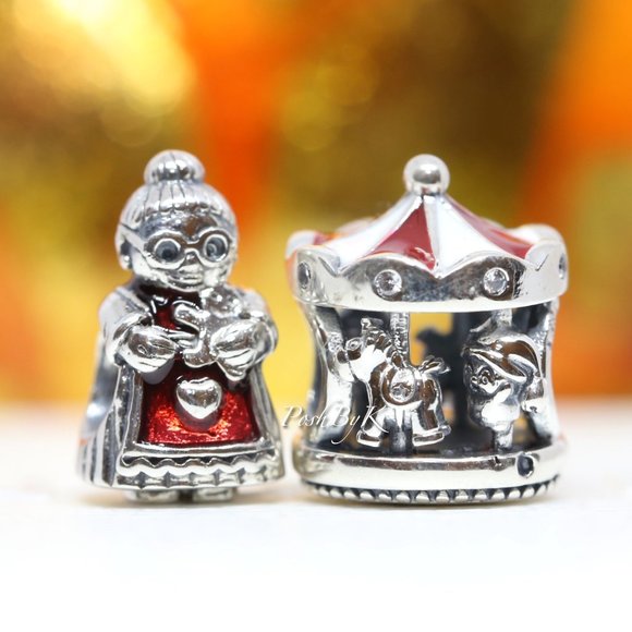 Pandora | Jewelry | Pandora 2 Charms Christmas Gift Set Mrs Santa ...